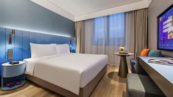 Quarto Duplo Comfort | Sala de estar | Piso aquecido