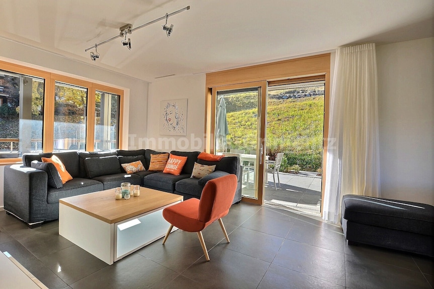 Appartement Très Confortable Pour 8 Personnes, Salon, Coin Cuisine Avec Lave-vaisselle, 2 Chambres à - Zinal