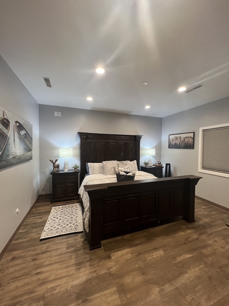 Cozy Hideaway with King Bed, Pond & Firepit - Reidland | Vrbo