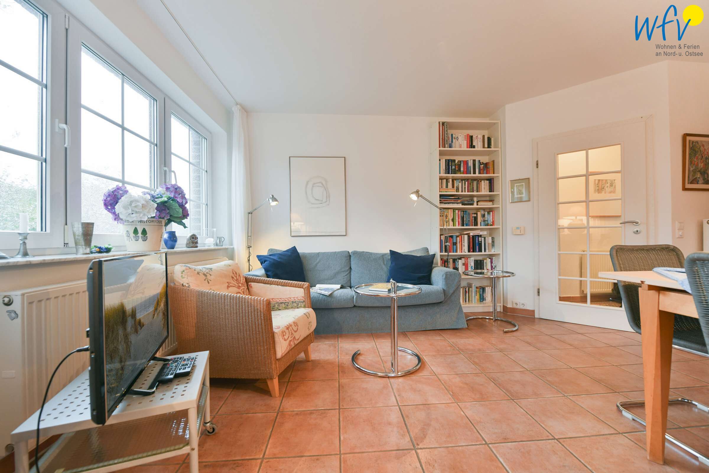 Strandnahe Ferienwohnung Mit Schöner Gartenterrasse! - Juist