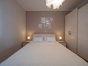 Apartamento Panorâmico | 2 quartos, secretária, secretária adequada para computadores portáteis 