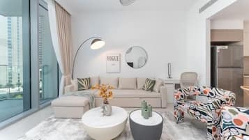 Apartamento de Luxo | Sala de estar