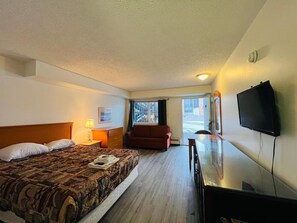 Roupa de alta qualidade, camas de colchão pillowtop, minibar 