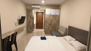 Apartamento Deluxe | 1 quarto, Wi-fi grátis 