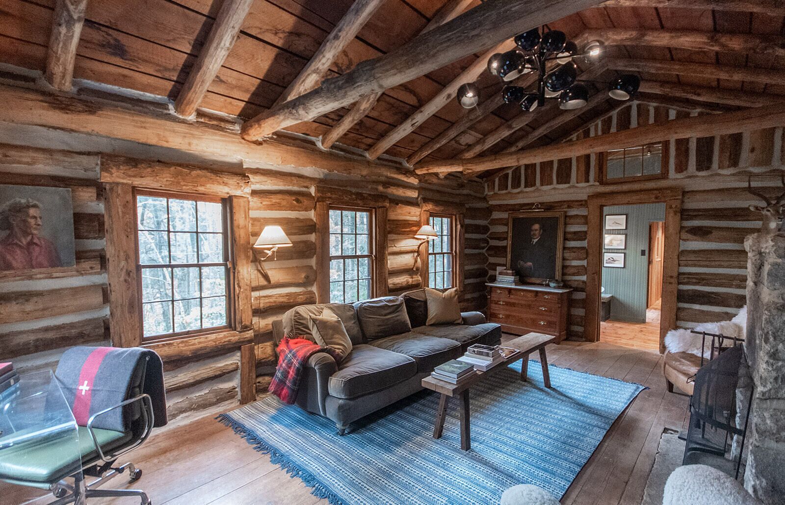 Gilmer Lodge -- Secluded Original Log Cabin, Minutes From Town! - Highlands, NC