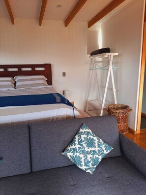 Cabana superior | 1 quarto, roupas de cama antialérgicas, escrivaninha