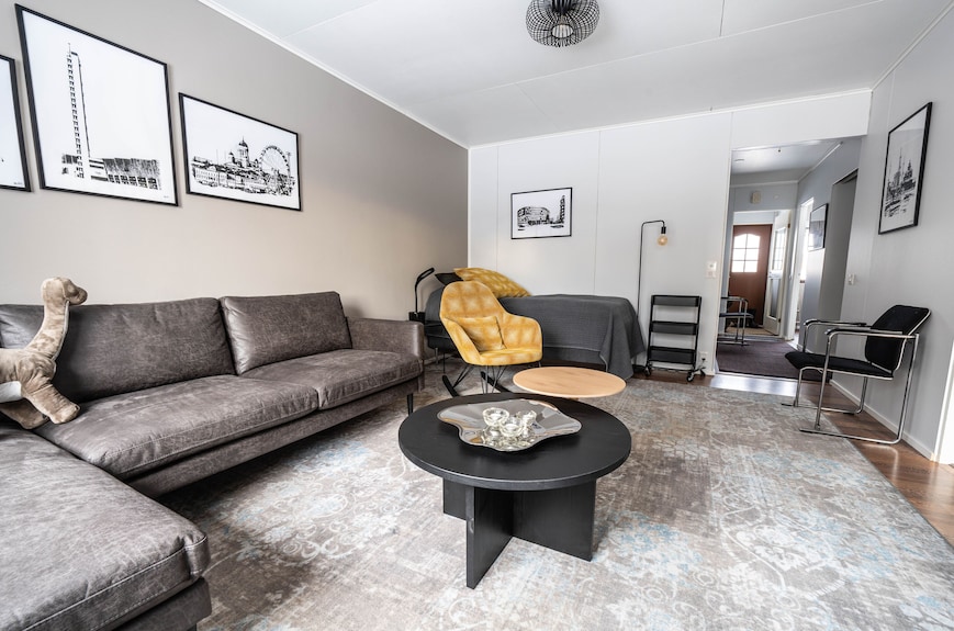 Family- And Pet-friendly, Cozy 2-bedroom Apartment With Sauna In Ranua Downtown - Ranua