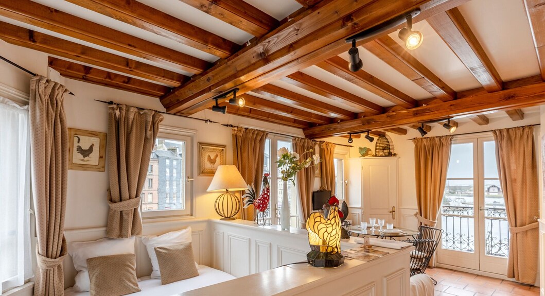 Le Key West -Studio De Charme Sur Le Port D'honfleur - Superbe Vue 360° - Honfleur