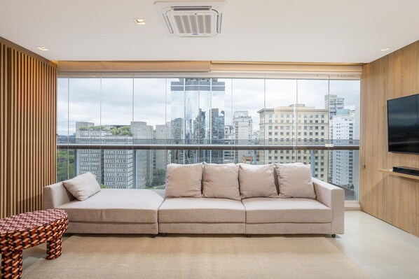 Apartamento | Sala de estar | Televisor 