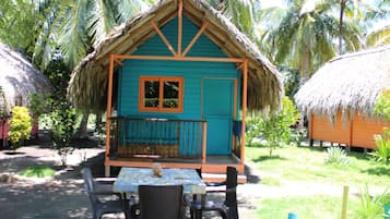 Cabine (Bungalow 3 - Blue) | 1 quarto, Wi-fi grátis, roupa de cama fornecida