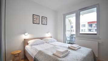 Apartamento Comfort | 1 quarto, ferro/tábua de engomar, Wi-fi grátis, roupa de cama fornecida