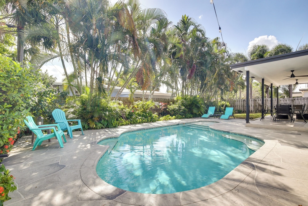 Heated Pool & Fenced Yard: Pompano Beach Home - Fort Lauderdale