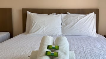 Wi-Fi de cortesia, roupa de cama