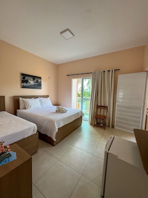 Quarto, vista para a praia | Wi-fi grátis, roupa de cama fornecida 