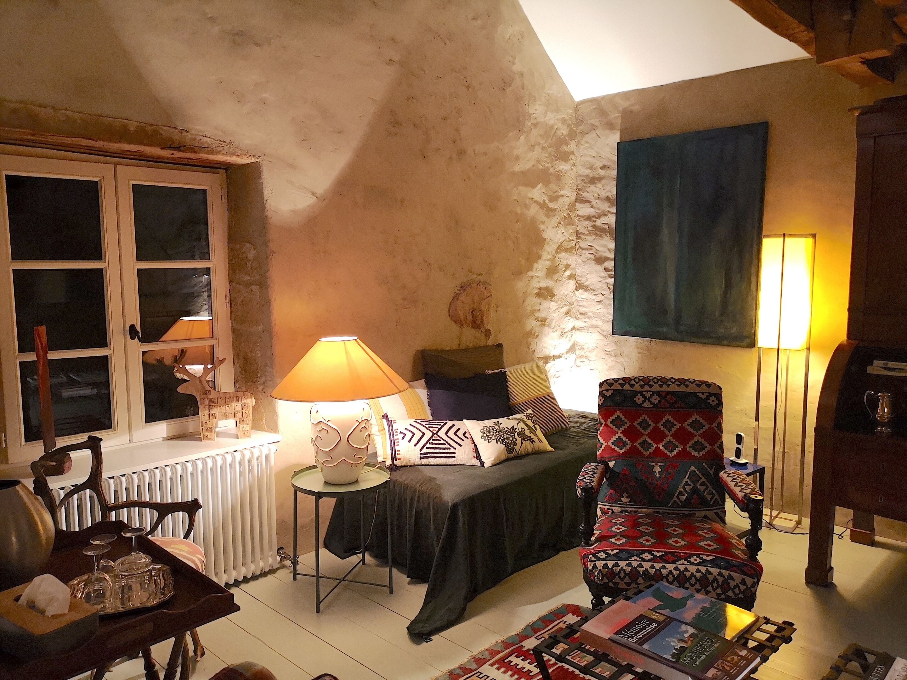 Les Glycines - Double Room - La Clayette