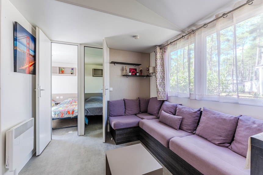 Casa Mobile 'Les Dunes De Contis' Con Piscina Condivisa, Terrazza Privata E Aria Condizionata - Contis-Plage