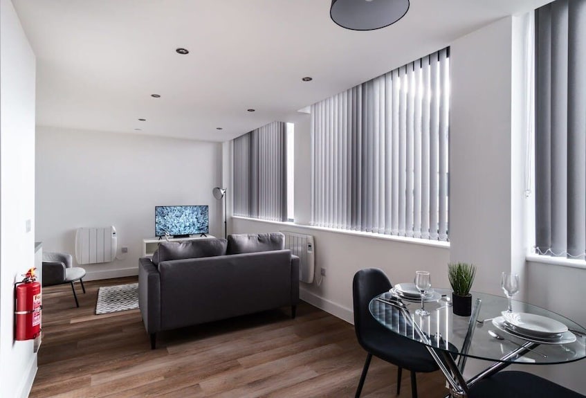 Bright 1br Stay Zeni In Alexandra Rise Manchester - Altrincham