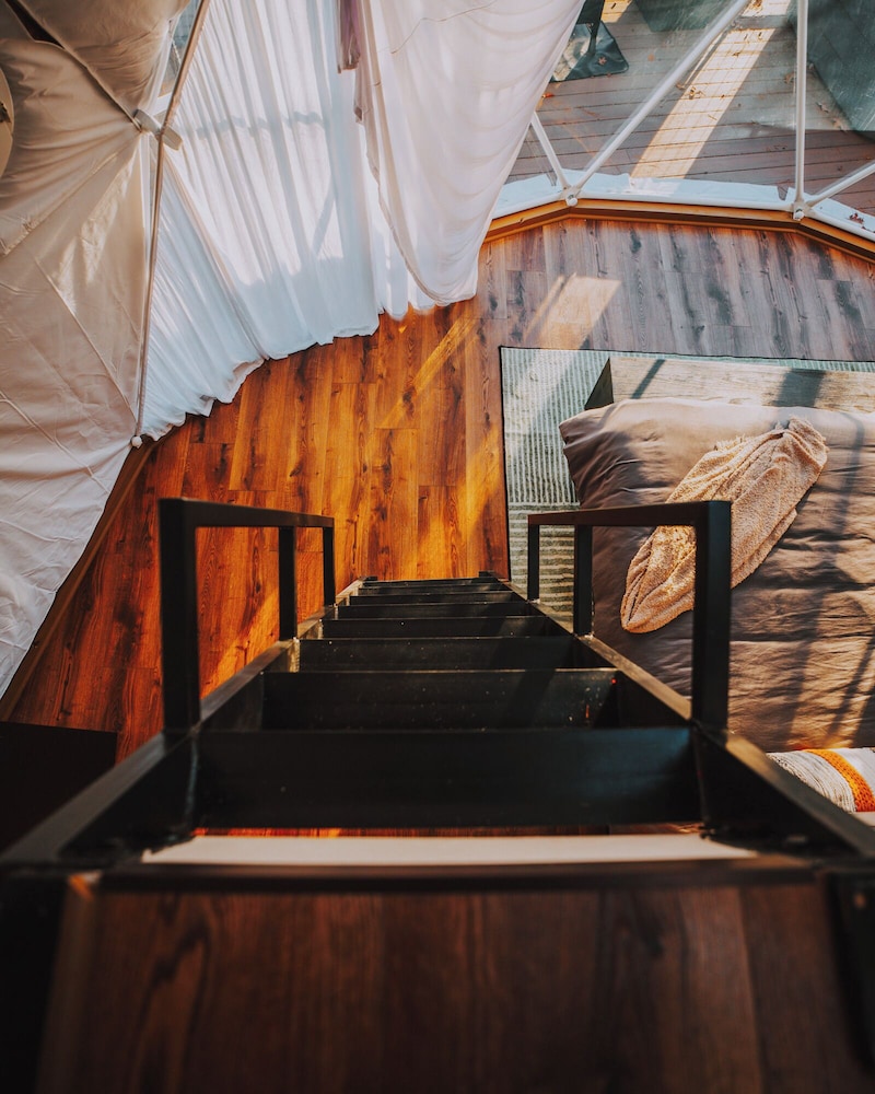 Square Dance Geodesic Dome At Starlight Haven Resort - Hot Springs, AR