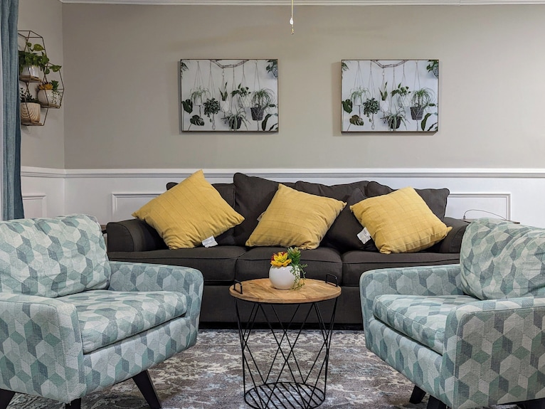 Modern 2br 1ba - 5-min To Atl Airport - Free Parking-3b - Hartsfield-Jackson Atlanta Airport (ATL)