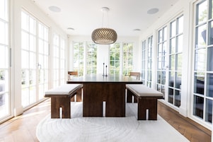 Villa de Luxo, em frente à praia | Sala de jantar