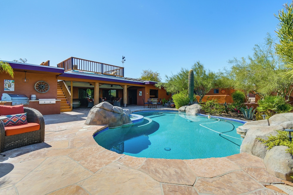 'Full Circle Ranch' W/ Pool & Views In Cave Creek - Cave Creek, AZ
