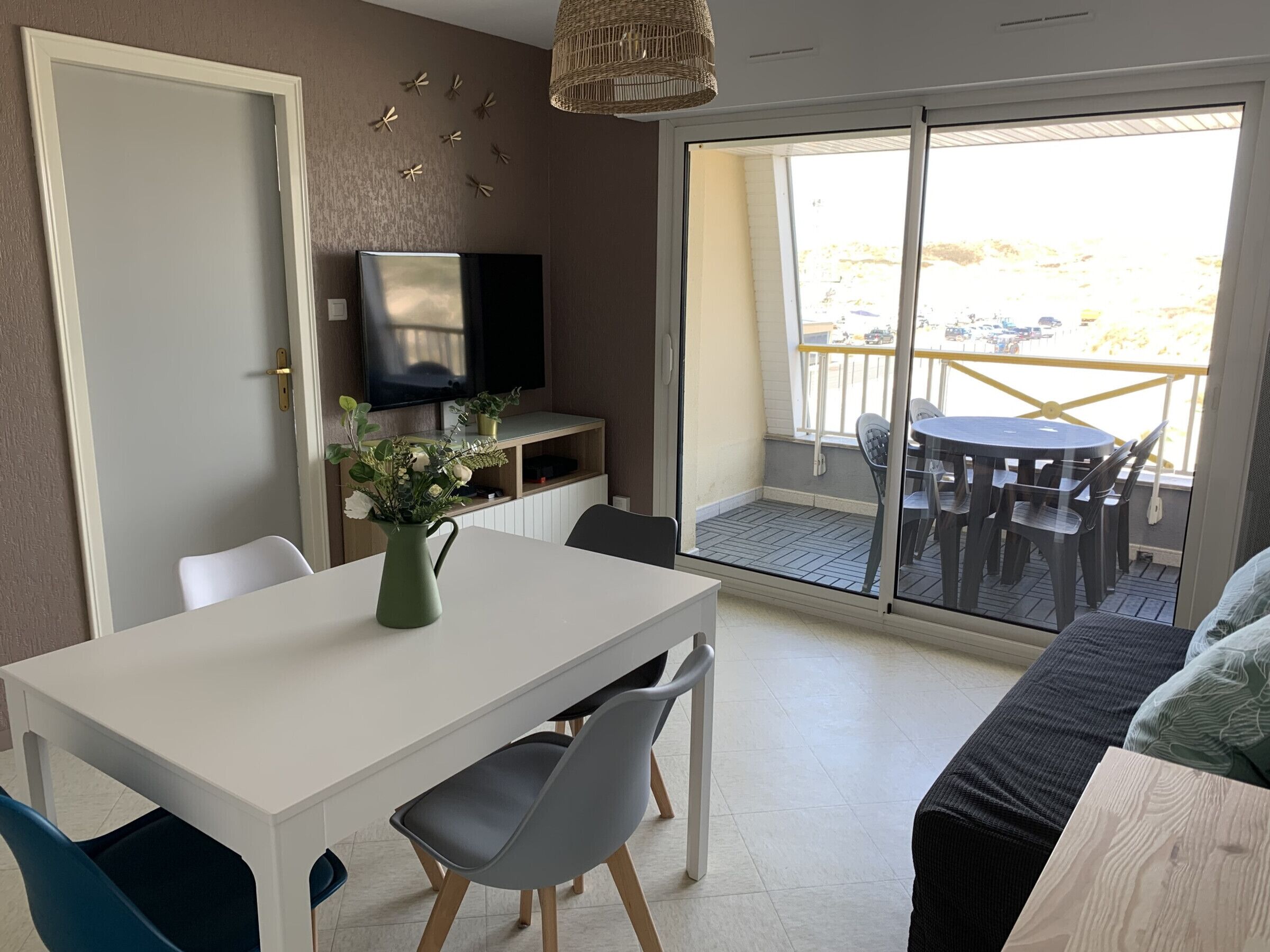 Appartement F2 Proche Plage Avec Parking Et Animaux Admis - Quend Plage