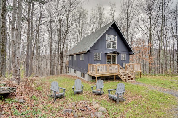 Hunter Mountain Home W/ Game Room: 1 Mi To Skiing! - Hunter, NY
