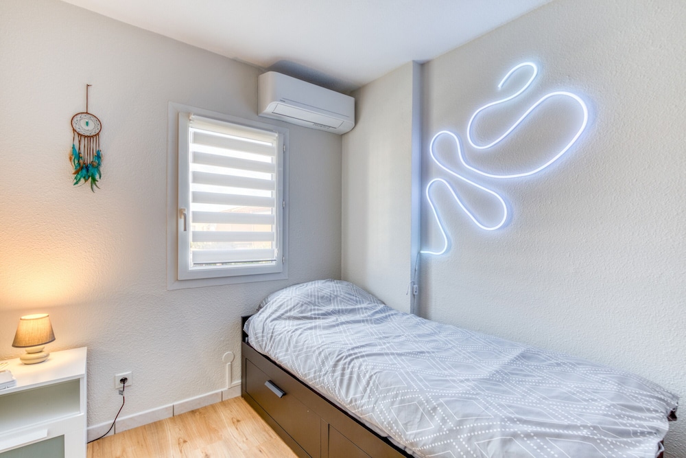 Casa De Vacaciones 'Le Mas De La Mer' Con Terraza Privada Y Aire Acondicionado - Vic-la-Gardiole