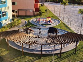 Área de recreio para crianças (coberta)