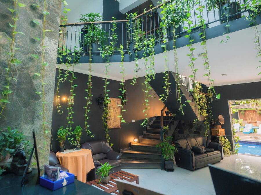 Sala de estar do lobby