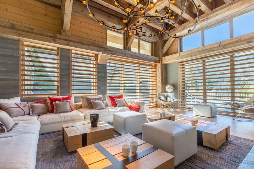 Chalet Le Nolde : Swimming Pool, Hammam, Luxurious Nestle In Meribel - Frankreich