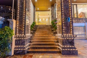 Entrada do alojamento