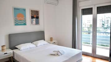 Apartamento Premium | 2 quartos, roupa de alta qualidade, edredões de penas