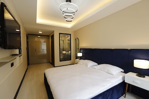 Quarto Duplo Standard, 1 cama de casal | Secretária, quartos insonorizados, ferro/tábua de engomar, Wi-fi grátis 