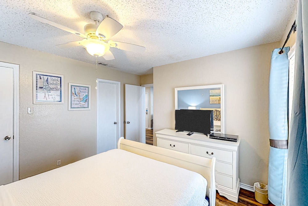 Water-view condo with heated pool, hot tub, gym, & private balcony ...