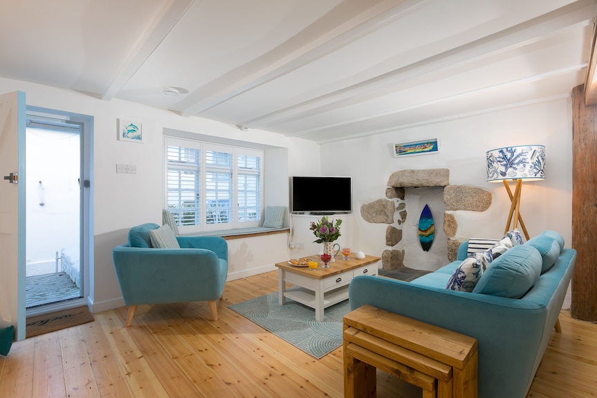 20 The Warren Sleeps Four Outside Space - 세인트아이브스