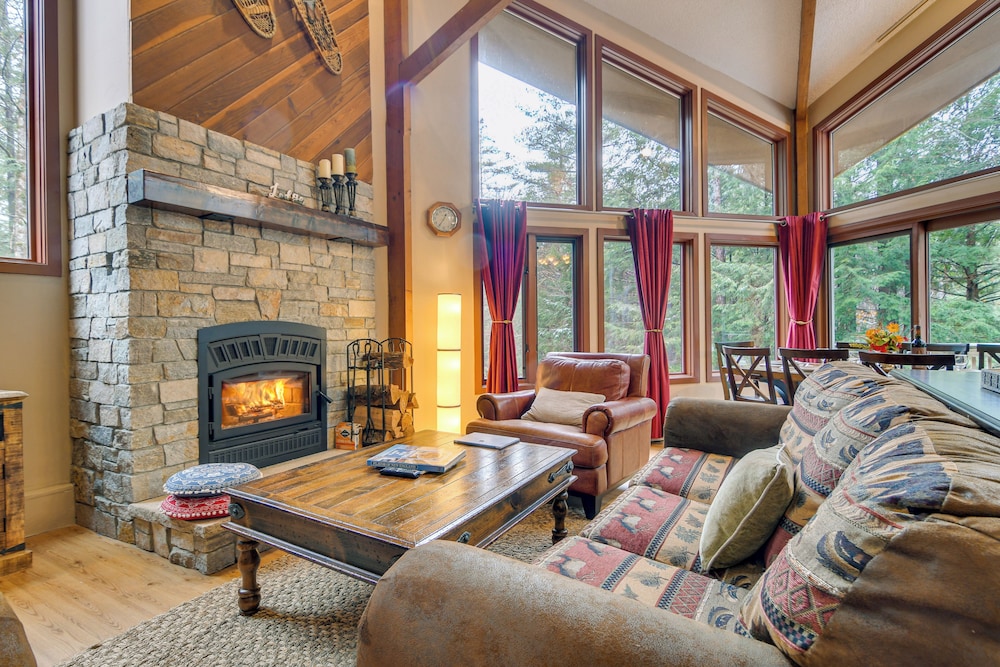 Ski & Golf: Cozy North Conway Mountain Cabin! - Conway, NH