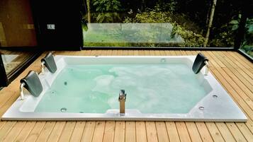 Cabana de Madeira Familiar | Terraço/pátio interior