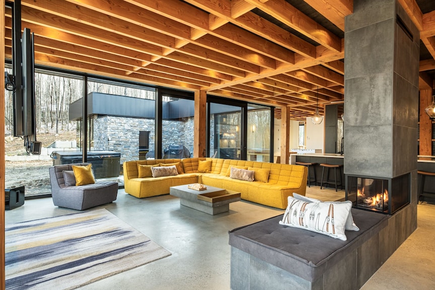 Nouveau ! Villa Woodland | 7 Chambres | Salle De Jeux | Spa - Mont-Tremblant