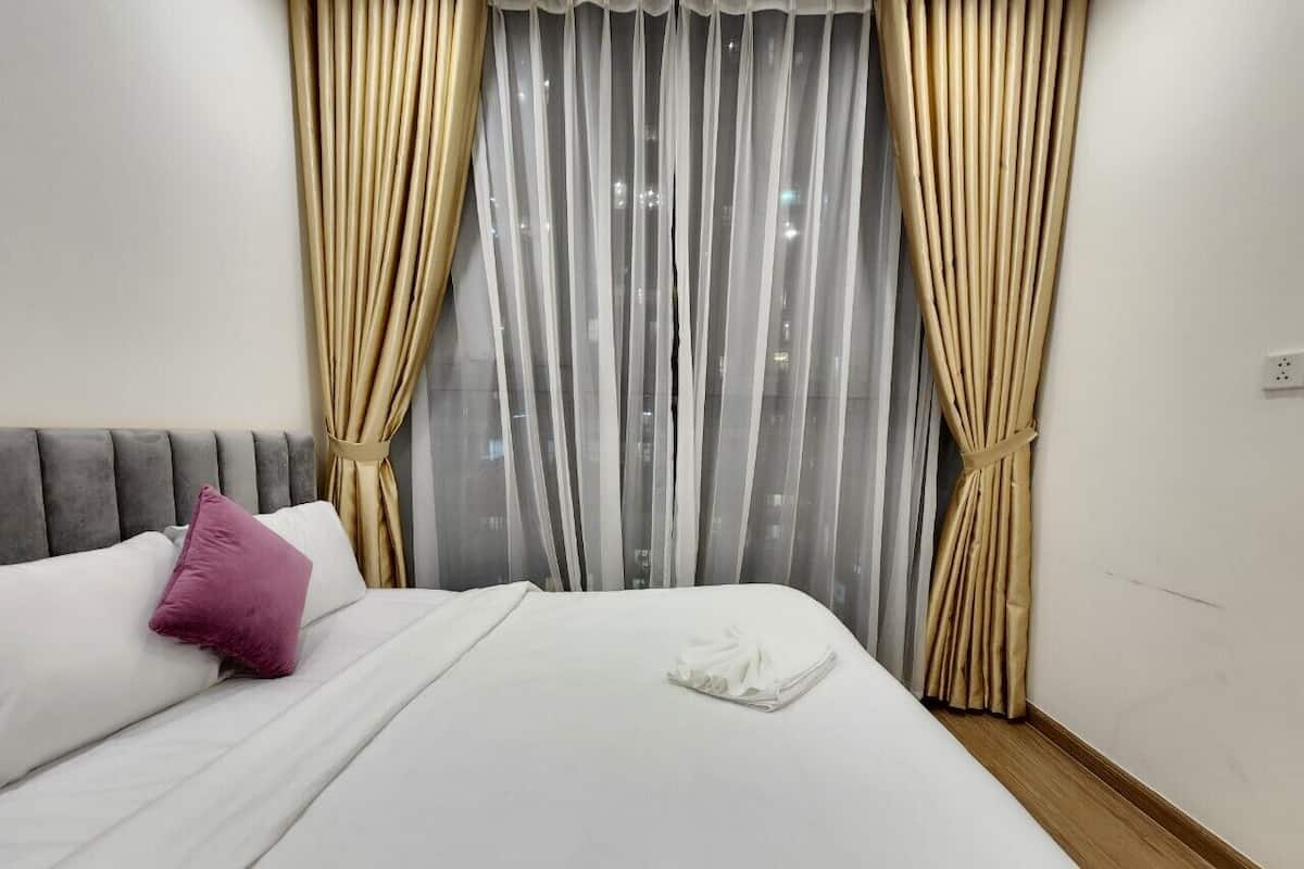 Apartamento Deluxe, 1 quarto | 1 quarto, Wi-fi grátis, roupa de cama fornecida