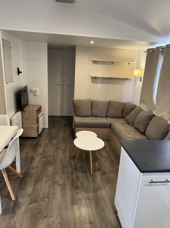 Mobil-home Tout Confort Pour Des Vacances En Famille Au Camping Le Mar Estang - Sainte-Marie