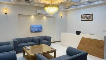 Sala de estar do lobby