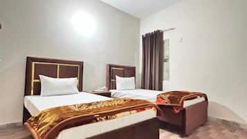 Quarto Duplo Deluxe | Quartos insonorizados, ferro/tábua de engomar, Wi-fi grátis