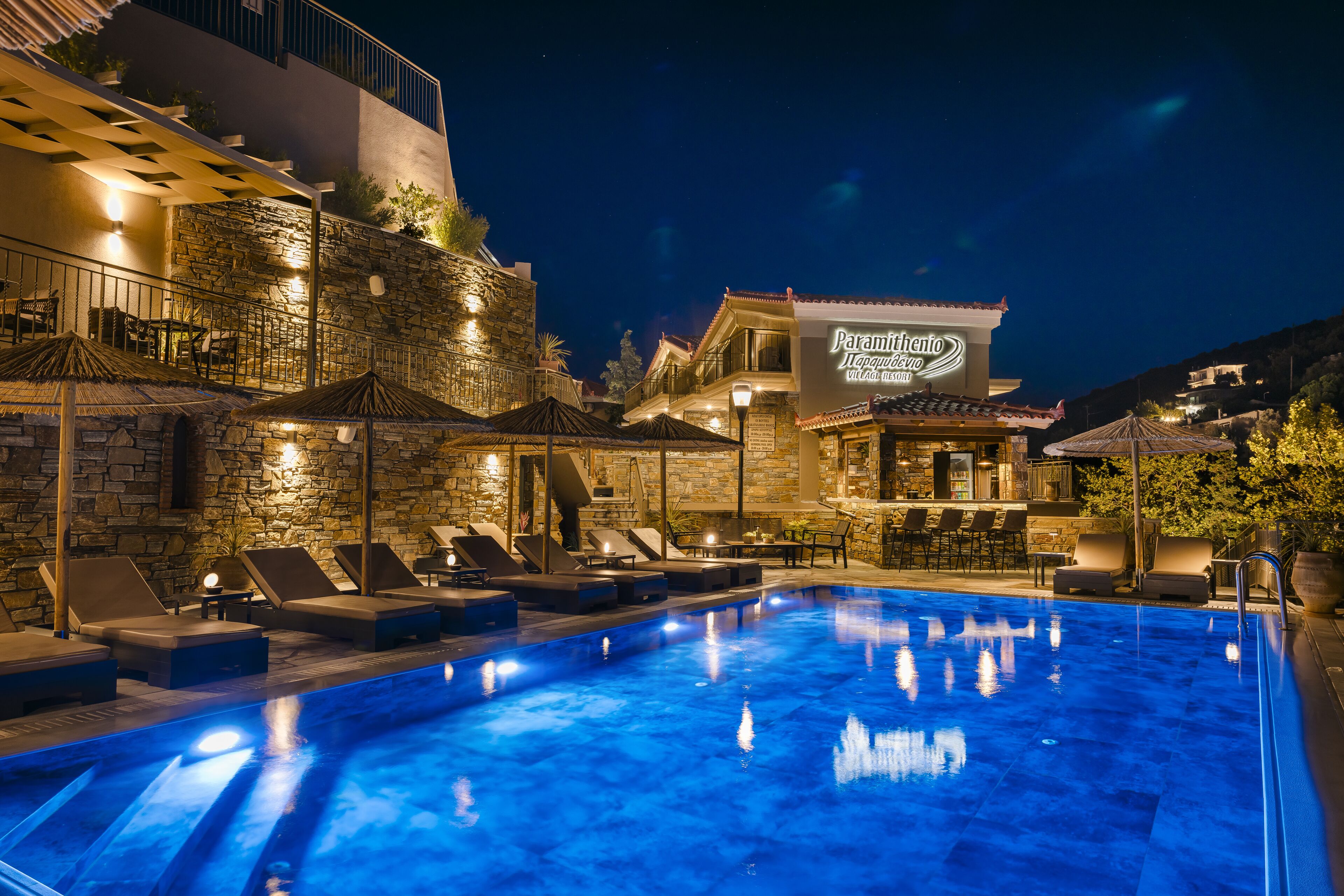 Piscina exterior sazonal 