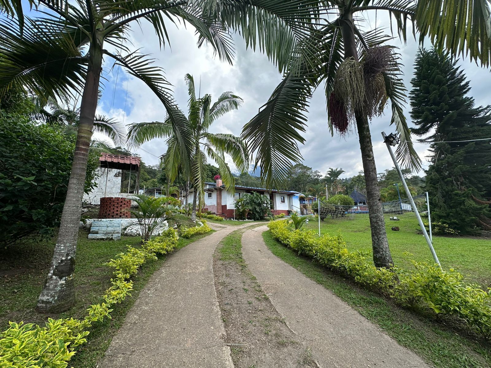 Fachada da propriedade