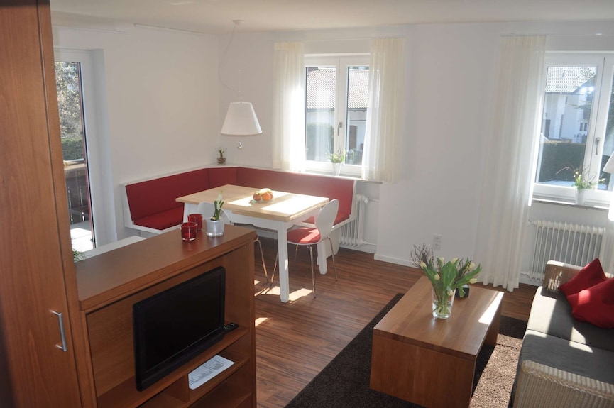 Ferienwohnung Alpenglühen Komfortables Familien-apartment Mit Herrlichem Blick - Mittenwald