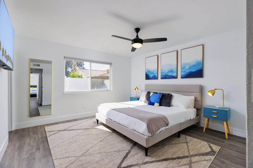 Socal Private Pool Bungalow |4br - Indio, CA