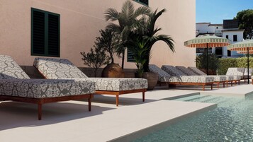 Piscina externa sazonal