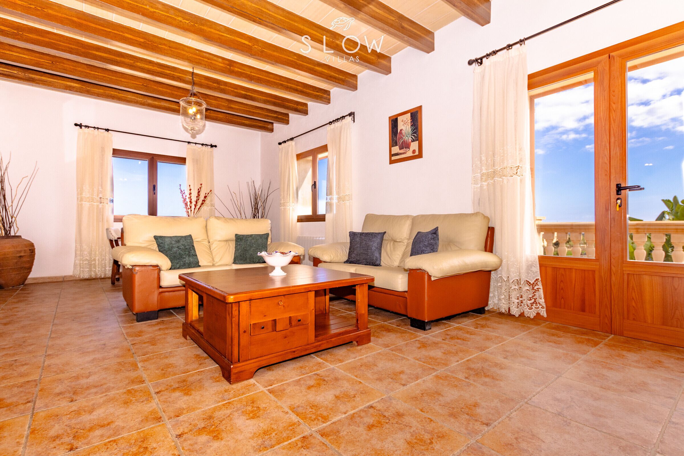 Villa Es Contes, Country House With Private Pool And Partial Sea View In Calonge - Felanitx