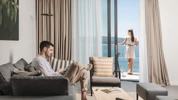 Suíte família | 2 quartos, roupas de cama premium